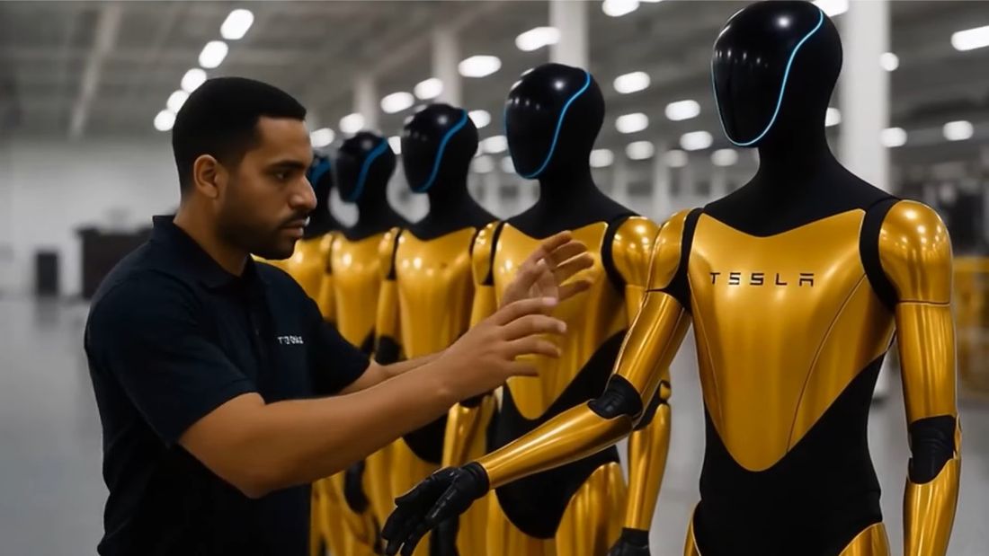 Así responde y se mueve el robot humanoide Optimus de segunda ...