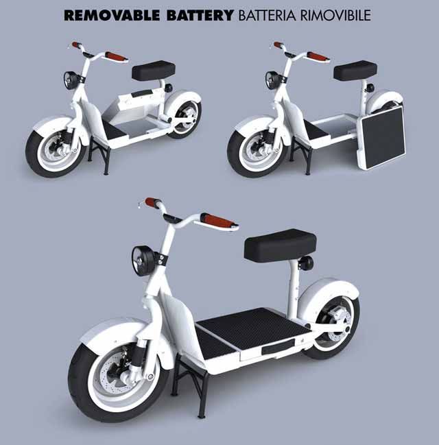 Fido. El scooter eléctrico elevado a su máxima simplicidad