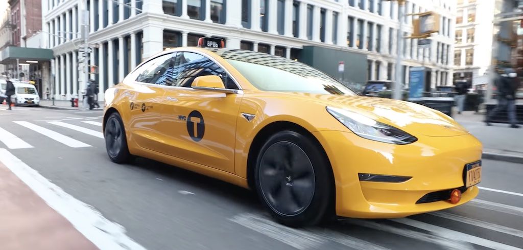 Primeras impresiones del Tesla Model 3 convertido a 'NYC Yellow Cab ...
