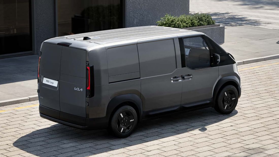 KIA PV5: una llamativa furgoneta eléctrica con 400 km de autonomía ...