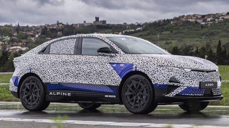 Más de 400 CV y tres motores: así será el nuevo Alpine A390