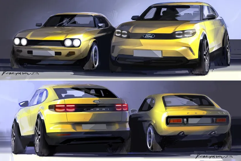 Asistimos a la presentación del nuevo Ford Capri, el legendario ...