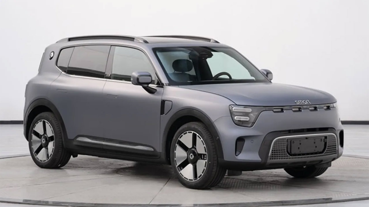 El Smart #5, filtrado y al descubierto. Así es el nuevo SUV grande ...