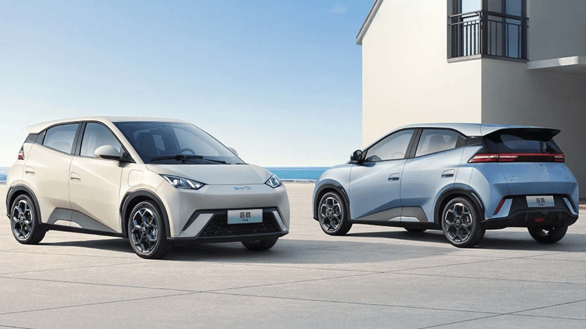 BYD presenta el renovado Seagull, un asequible urbano eléctrico que muy ...